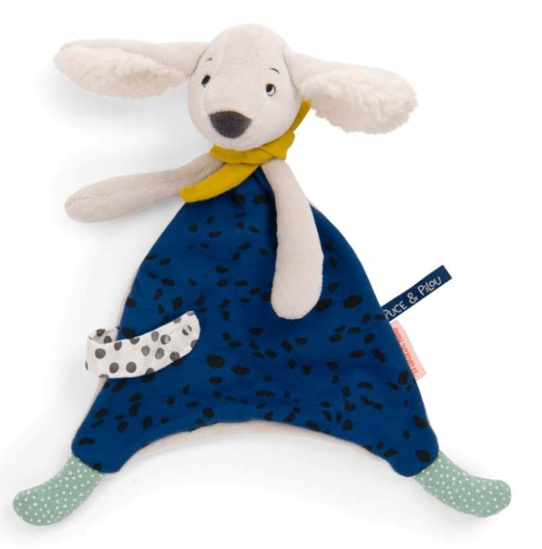 Moulin Roty - Doudou chien pilou Doudouplanet, Livraison Gratuite 24/48h