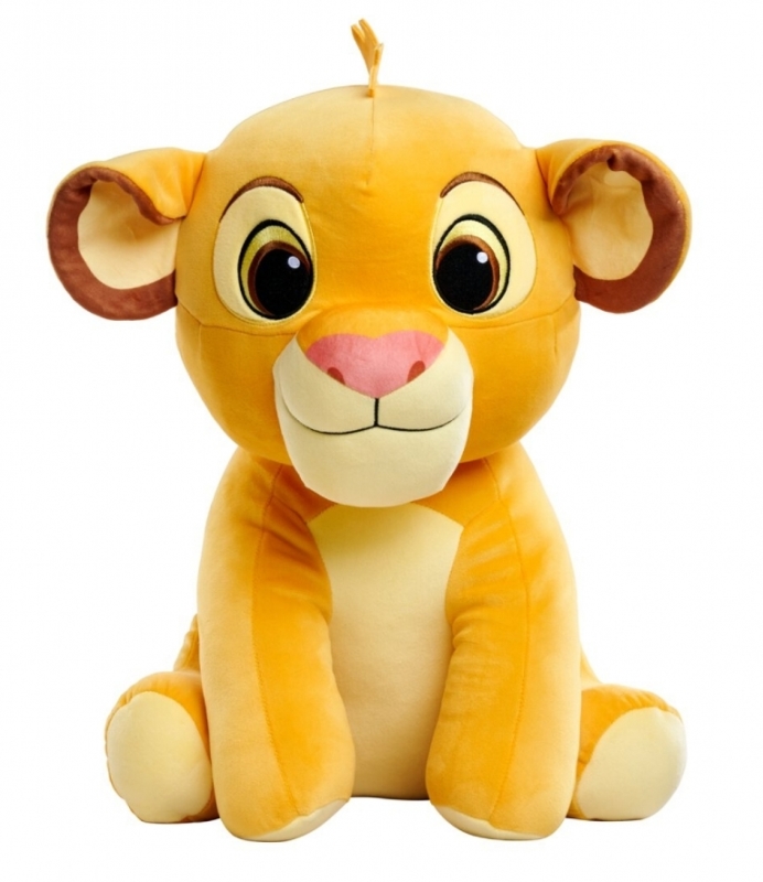 Disney - Peluche roi lion simba squishy 45 cm, Livraison Gratuite 24/48h