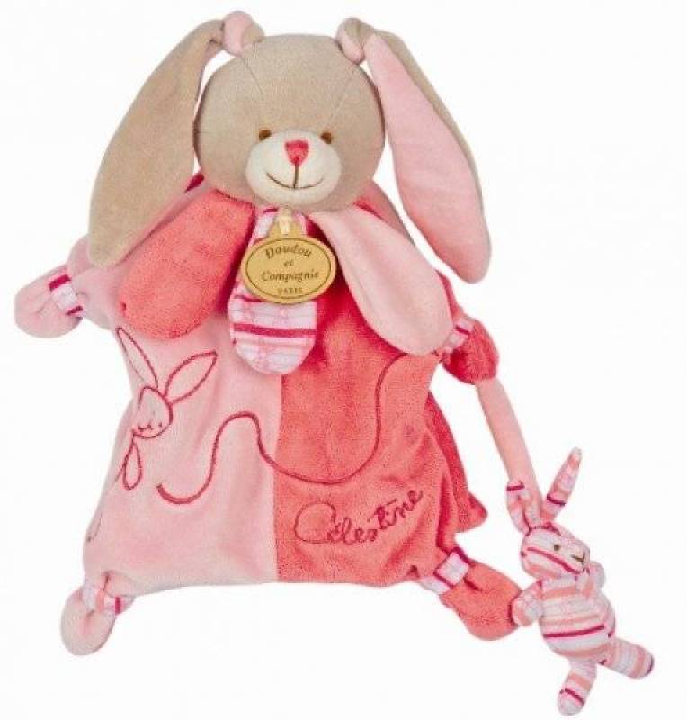Doudou Et Compagnie - Marionnette lapin célestine