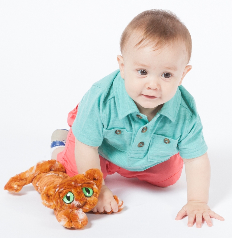 Manhattan Toy - Peluche chat lavish lanky cats ginger, Livraison ...