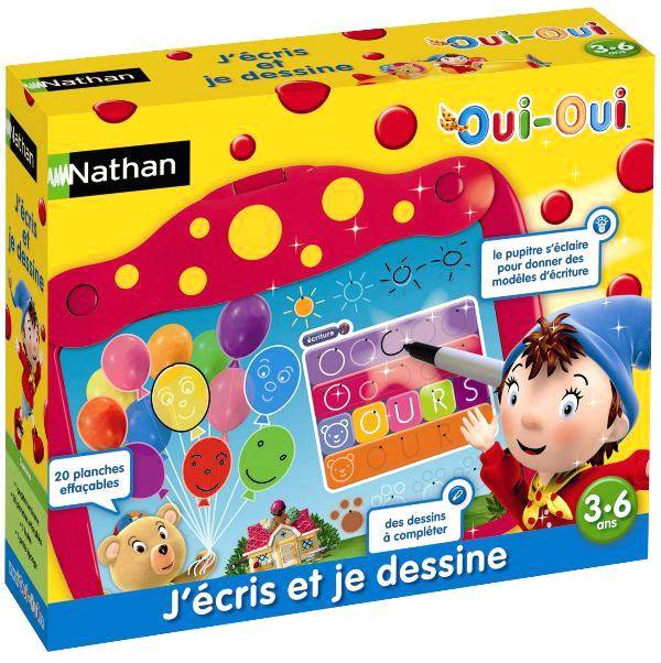 Nathan Jeux - J'écris et je dessine avec oui-oui, Livraison Gratuite 24/48h