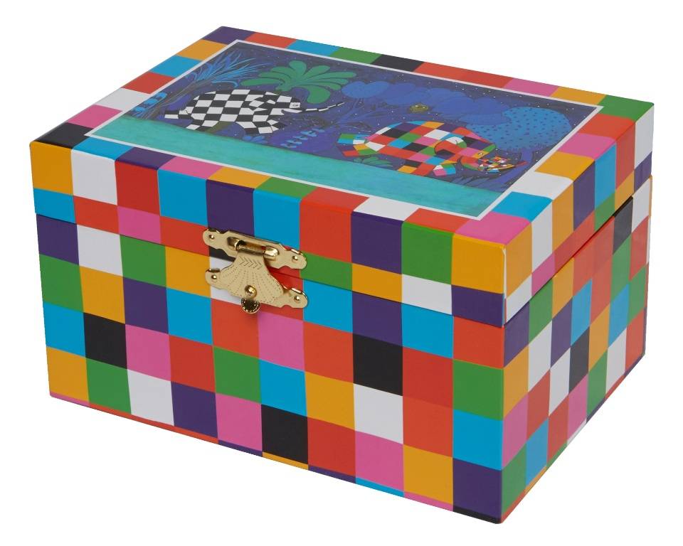 Trousselier - Coffret musical elmer Doudouplanet, Livraison Gratuite 24/48h