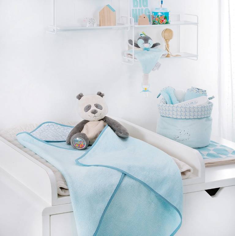 Noukies - Peluche nomade panda scott 22 cm, Livraison Gratuite 24/48h